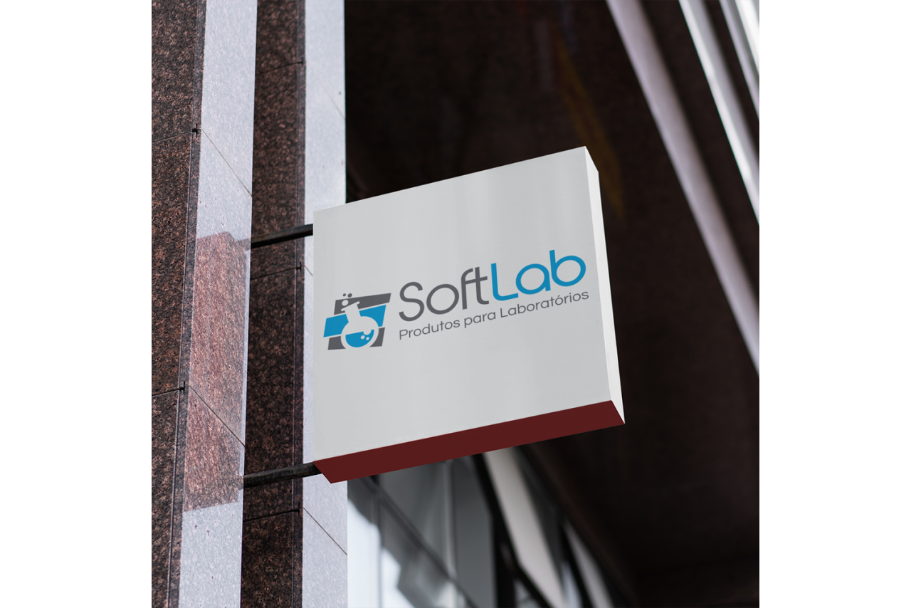 Softlab Materiais para Laboratórios – Logotipo Criação de Sites